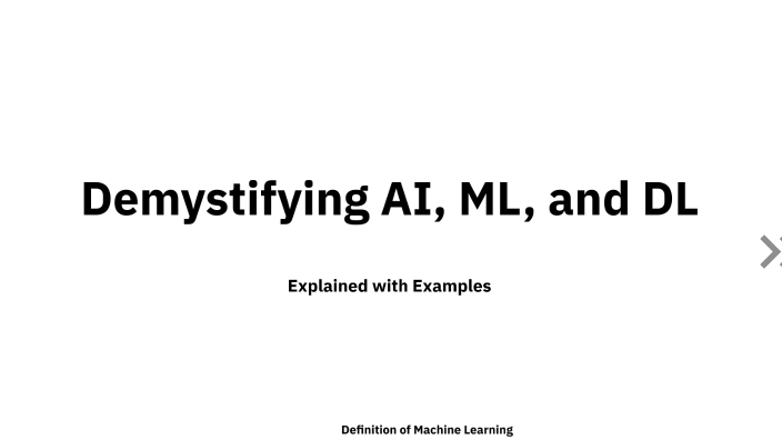 Demystifying AI, ML, and DL by Kavya Prakash on Prezi Demystifying AI, ML, and DL by Kavya Prakash on Prezi