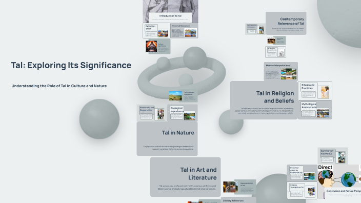 Tal: Exploring Its Significance by Alice Hagström on Prezi