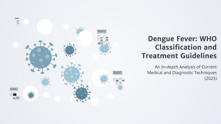 Dengue Fever: WHO Classification and Treatment Guidelines by Tayyaba ...