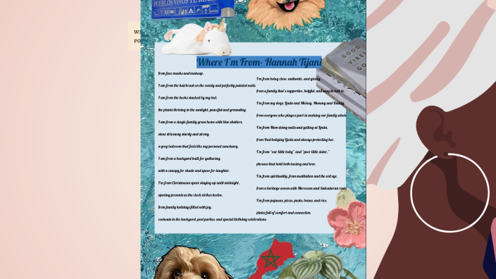 Exploring Identity Through Poetry by Hannah Tijani on Prezi