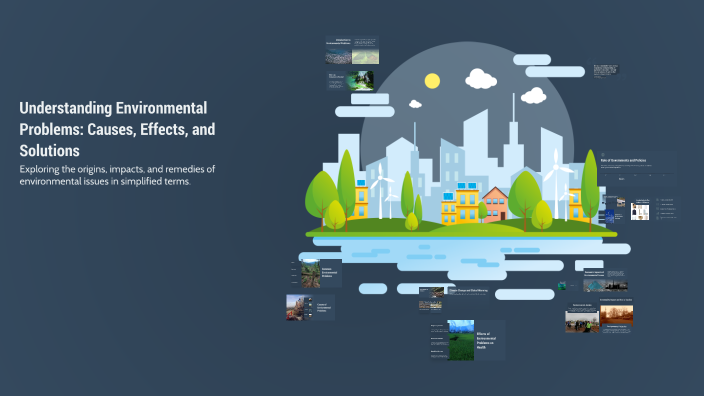 Understanding Environmental Problems: Causes, Effects, and Solutions by ...