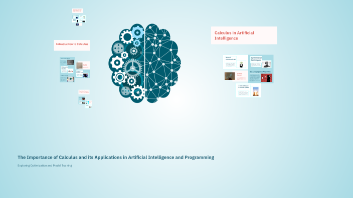The Importance of Calculus and its Applications in Artificial ...