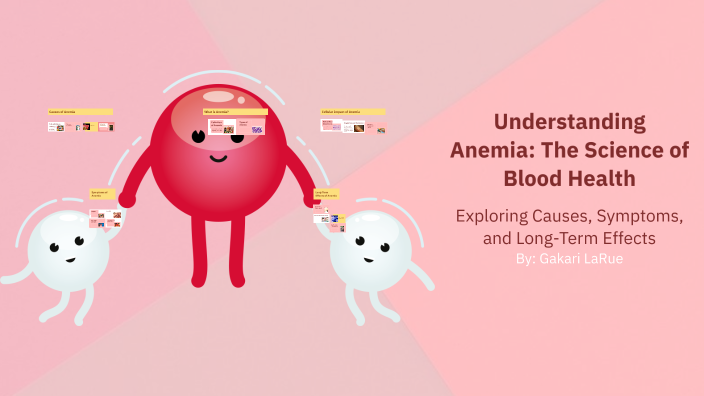 Understanding Anemia: The Science of Blood Health by Gakari Larue on Prezi