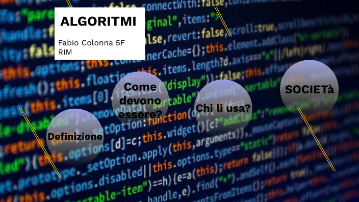 Algoritmi by Alessandro Cannella on Prezi