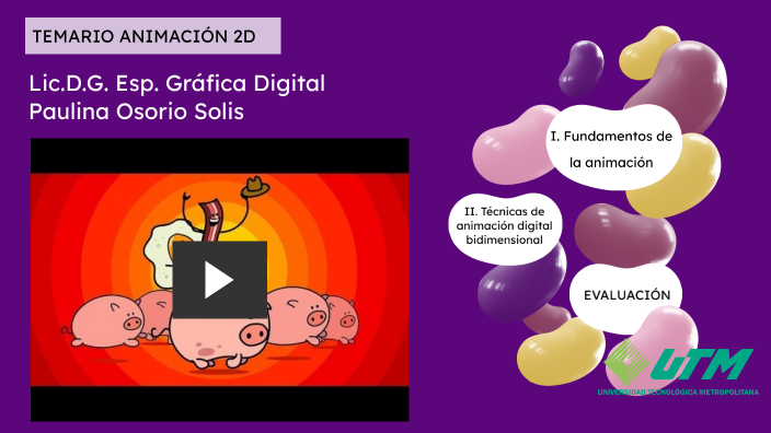 TEMARIO ANIMACIÓN 2D by Paulina Solis on Prezi