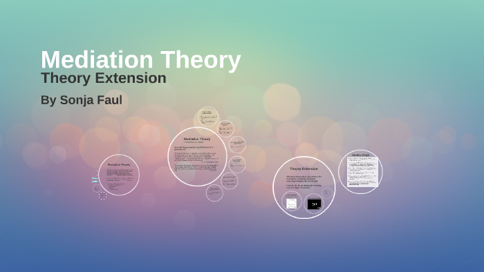 Mediation Theory by Sonja Faul on Prezi