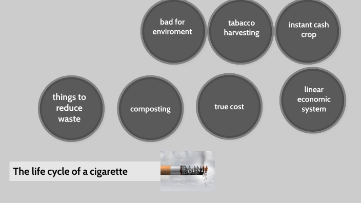 The life cycle of a cigarette by jesus Cornejo on Prezi