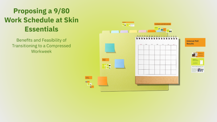 Proposing a 9/80 Work Schedule at Skin Essentials by Amandeep Amandeep ...