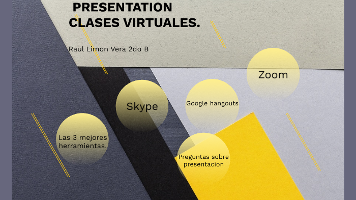 Presentacion de clases en linea. by Raul Limon Vera on Prezi
