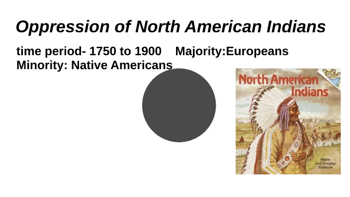 Opression On North American Indians by Reid Garber on Prezi