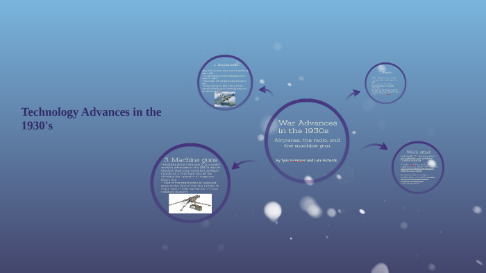 Major Technological and Scientific Advances in The 1930s by Tyler ...