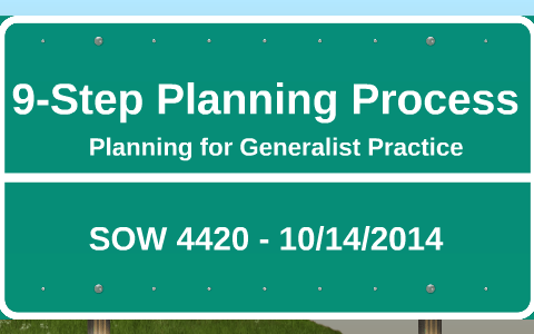 9-Step Planning Process by Michelle Martin on Prezi