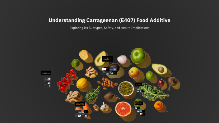 Understanding Carrageenan (E407) Food Additive by Mohammad Khader Altal ...
