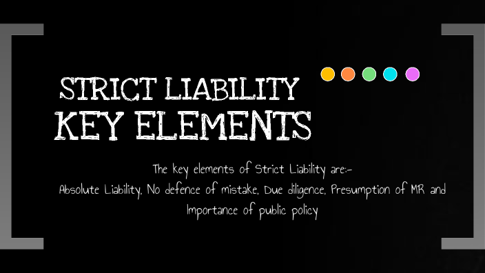 Strict Liability by Sally Fox on Prezi