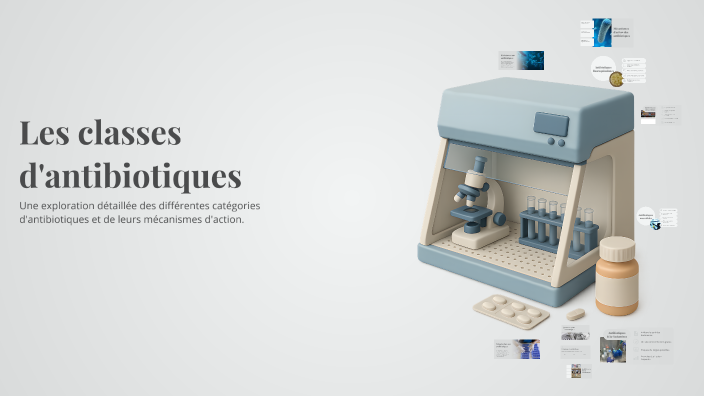 Les classes d'antibiotiques by isra fahem on Prezi