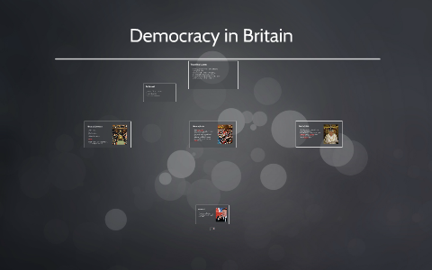 Democracy in britain by on Prezi