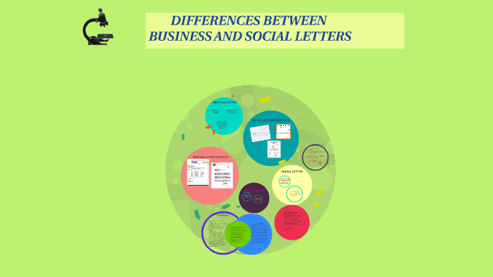 DIFFERENCES BETWEEN BUSINESS AND A SOCIAL LETTERS by jasthene talle on ...