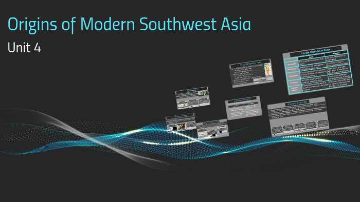Origins of Modern Southwest Asia by Michael Baranick on Prezi