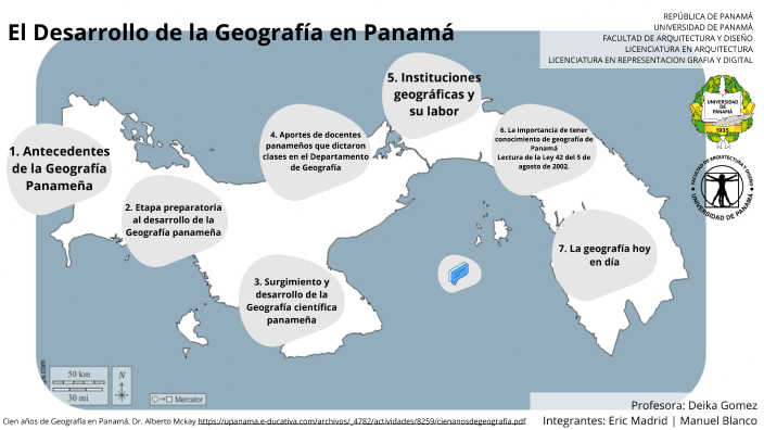 El desarrollo de la geografía en Panamá by Eric Madrid on Prezi
