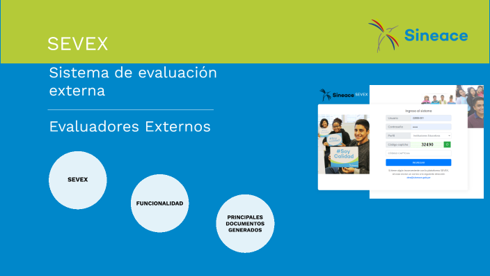 SEVEX - Evaluadores externos by Renato Castillo on Prezi