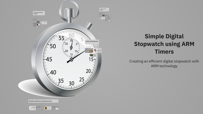 Simple Digital Stopwatch using ARM Timers by Sayandeep Saha on Prezi