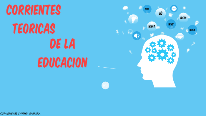 CORRIENTE TEÓRICAS DE LA EDUCACIÓN by gabi cupa on Prezi