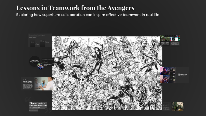 Lessons in Teamwork from the Avengers by Sarita Ahirwar on Prezi