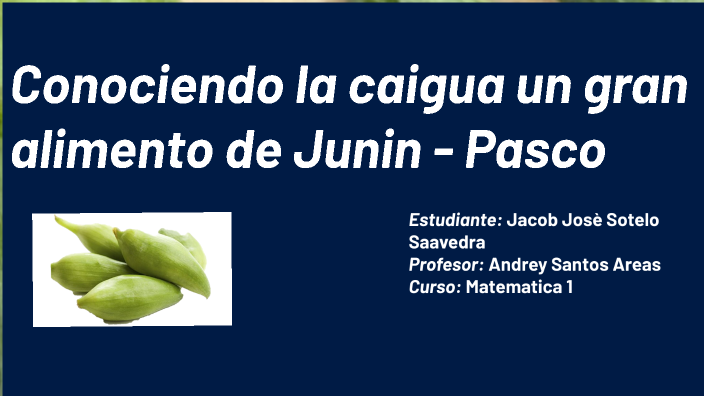 by Jacob José Sotelo Saavedra on Prezi