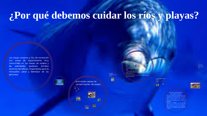 cuidar de nuestros rios y playas by stefany macre