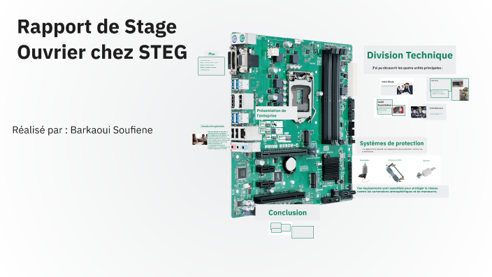 Rapport de Stage Ouvrier chez STEG by Soufiene Barkaoui on Prezi