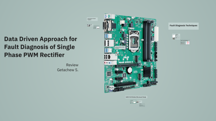 Data Driven Approach for Fault Diagnosis of Single Phase PWM Rectifier ...
