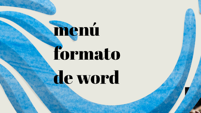 menu formato de word-aces by govinda gonzalez duque on Prezi