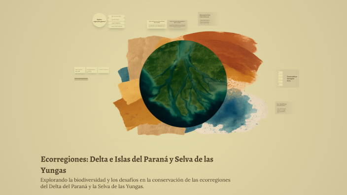 Ecorregiones: Delta e Islas del Paraná y Selva de las Yungas by ...