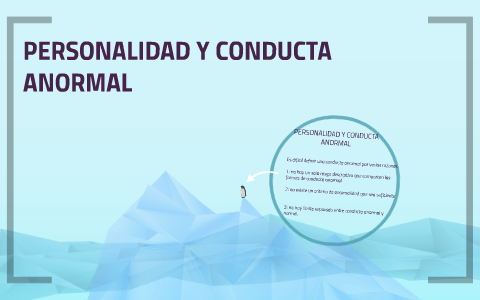 PERSONALIDAD Y CONDUCTA ANORMAL by yenny puello on Prezi