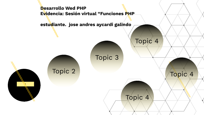 Evidencia: Sesión virtual “Funciones PHP by jose andres aycardi on Prezi