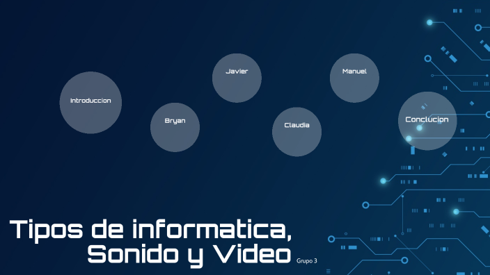 Tipos de informatica multimedia video y sonido by Bryan Arosemena on Prezi