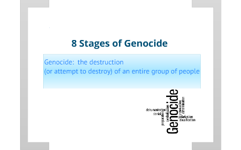 8 Stages of Genocide by Elizabeth Delgado on Prezi