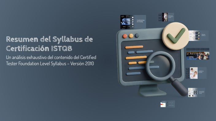 Resumen del Syllabus de Certificación ISTQB by Hernan Olaya on Prezi