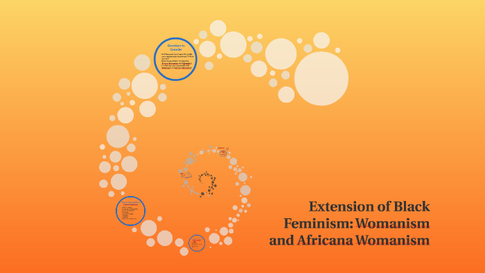 Extension of Black Feminism: Womanism and Africana Womanism by Jayme ...