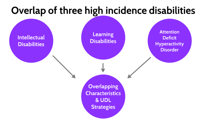 Overlap of three high incidence disabilities by Julie Roberts on Prezi