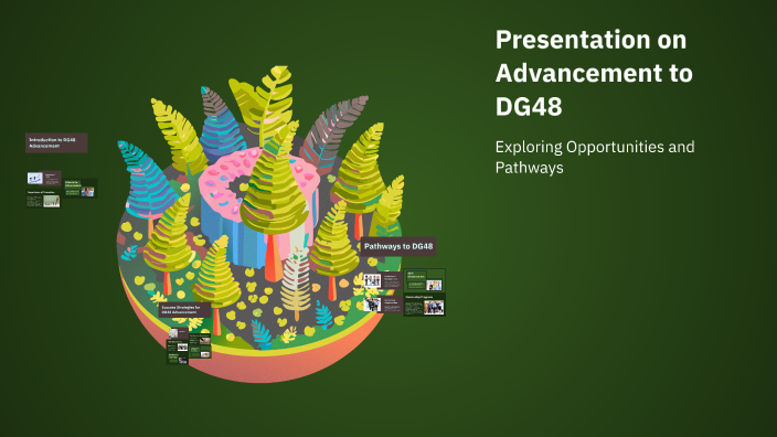Presentation on Advancement to DG48 by Ahmad Zarif on Prezi