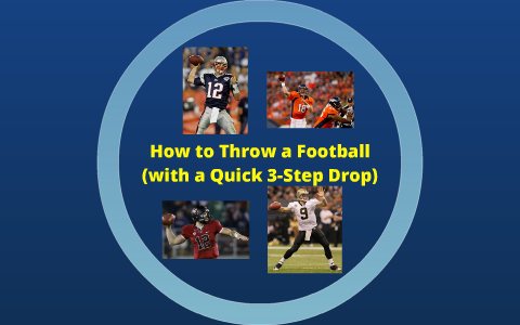 How to Throw a Football (with a Quick 3-Step Drop) by Stephen McCaffery ...