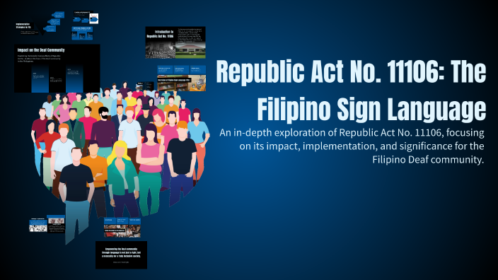 Understanding Republic Act No. 11106: The Filipino Sign Language by Rio ...