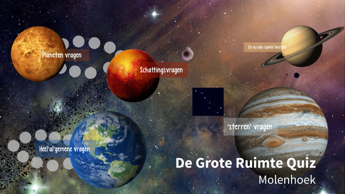 de grote ruimte quiz by Rachel van den Hul on Prezi