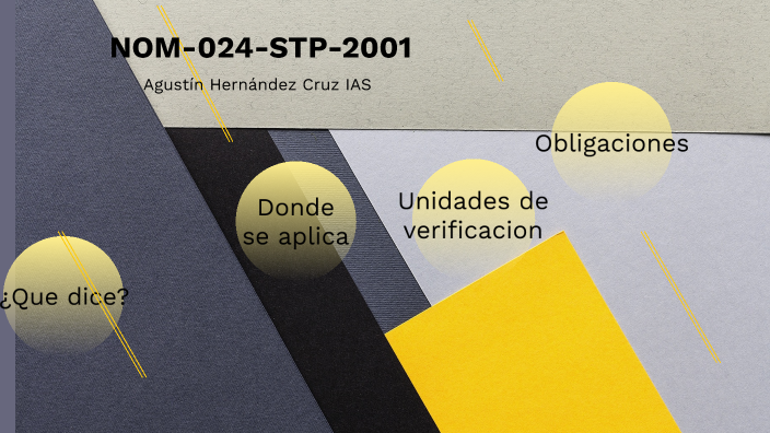 NOM-024-STPS-2001 by Agustín Hernandez on Prezi