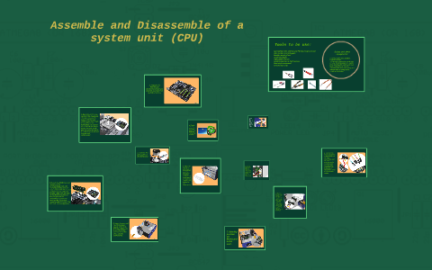 Assemble and Disassemble of a system unit (CPU) by francs orgen on Prezi