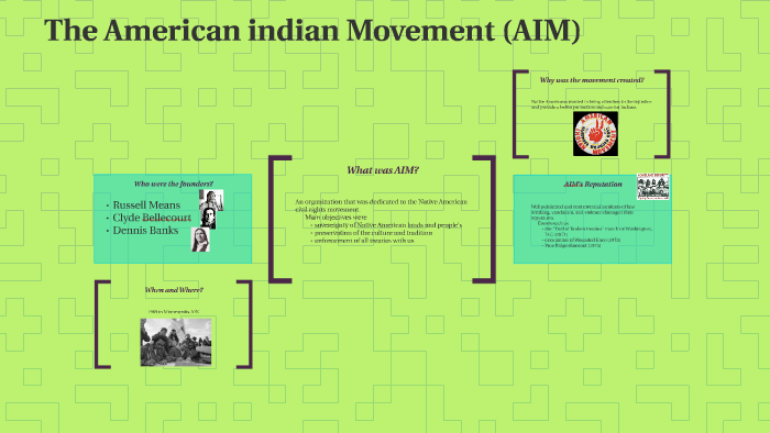The American indian Movement (AIM) by Carmesia Jackson on Prezi