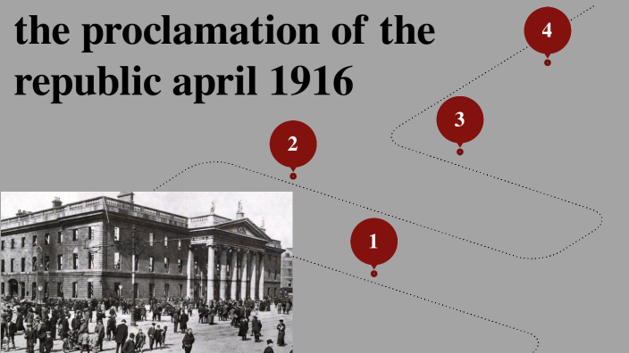 the proclamation of the republic april 1916 by moh alger on Prezi