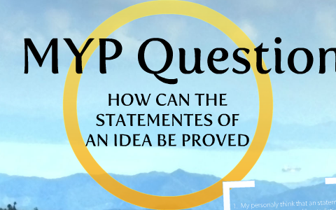 MYP question by valeria ayala