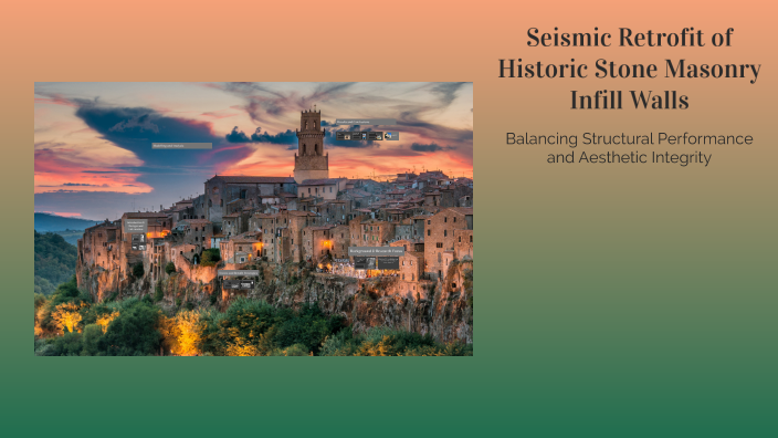 Seismic Retrofit of Historic Stone Masonry Infill Walls by Costanza ...